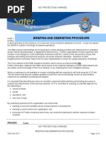 Back Brief:: Example Short B/Brief Format | PDF