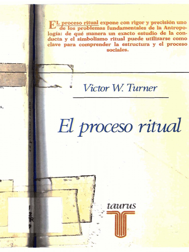 Turner - El Proceso Ritual Estructura y Antiestructura | Descargar ...