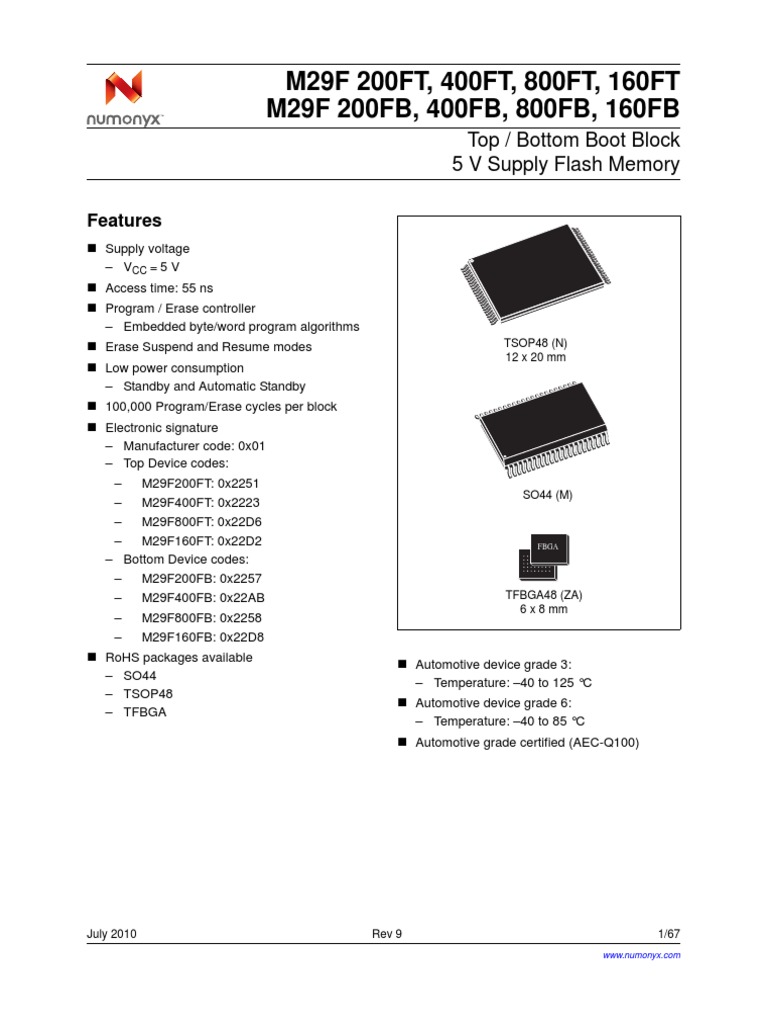 29F200 | Download Free PDF | Flash Memory | Input/Output