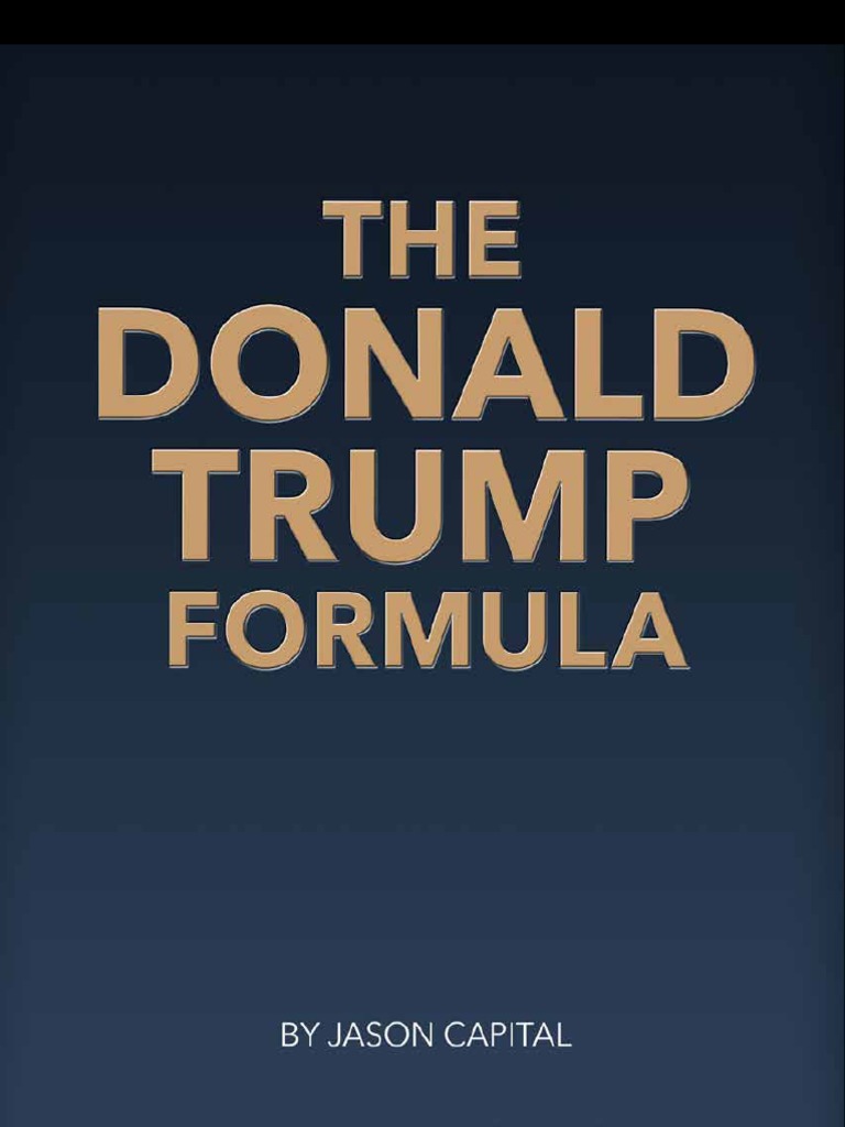 Donald Trump Formula | PDF
