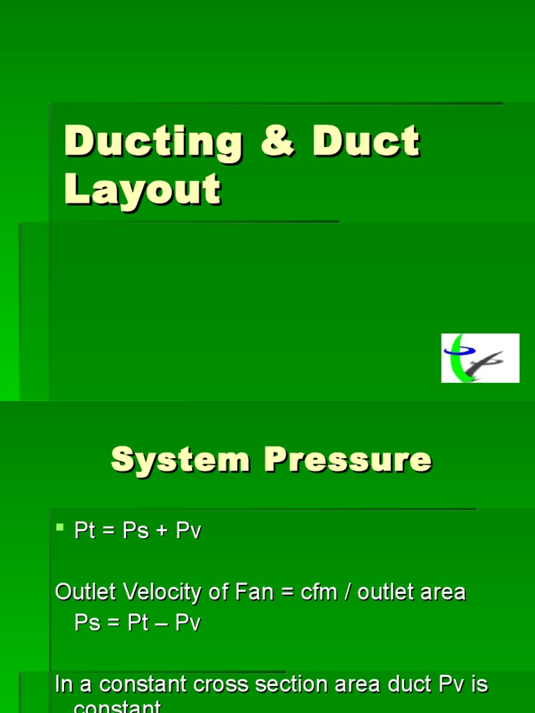 Duct Design ISHRAE | PDF | Duct (Flow) | Building Engineering