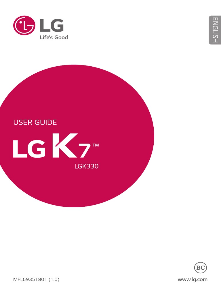 LG K7 User Manual PDF | PDF | Computer Keyboard | Arbitration