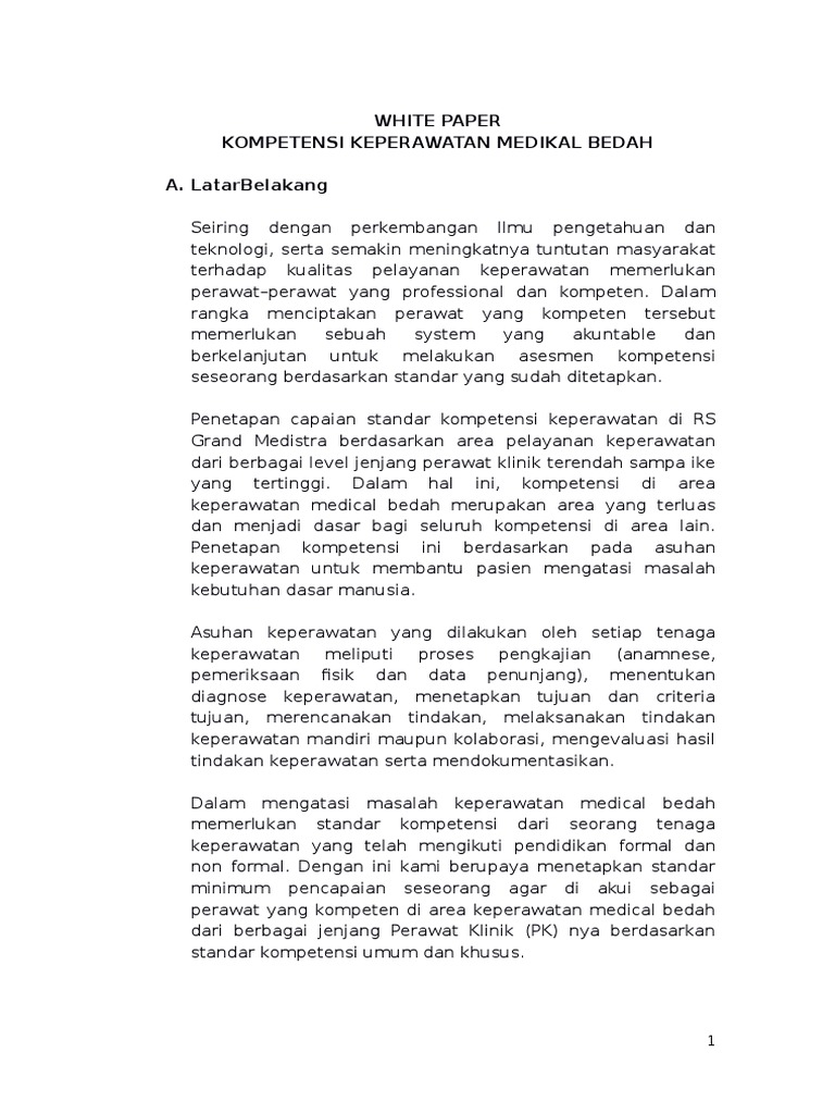 Contoh White Paper KMB | PDF