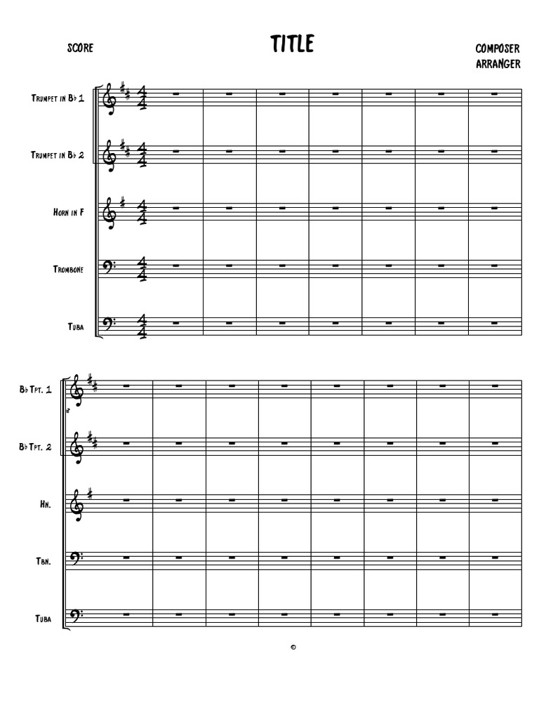 Title: Composer Score Arranger | PDF