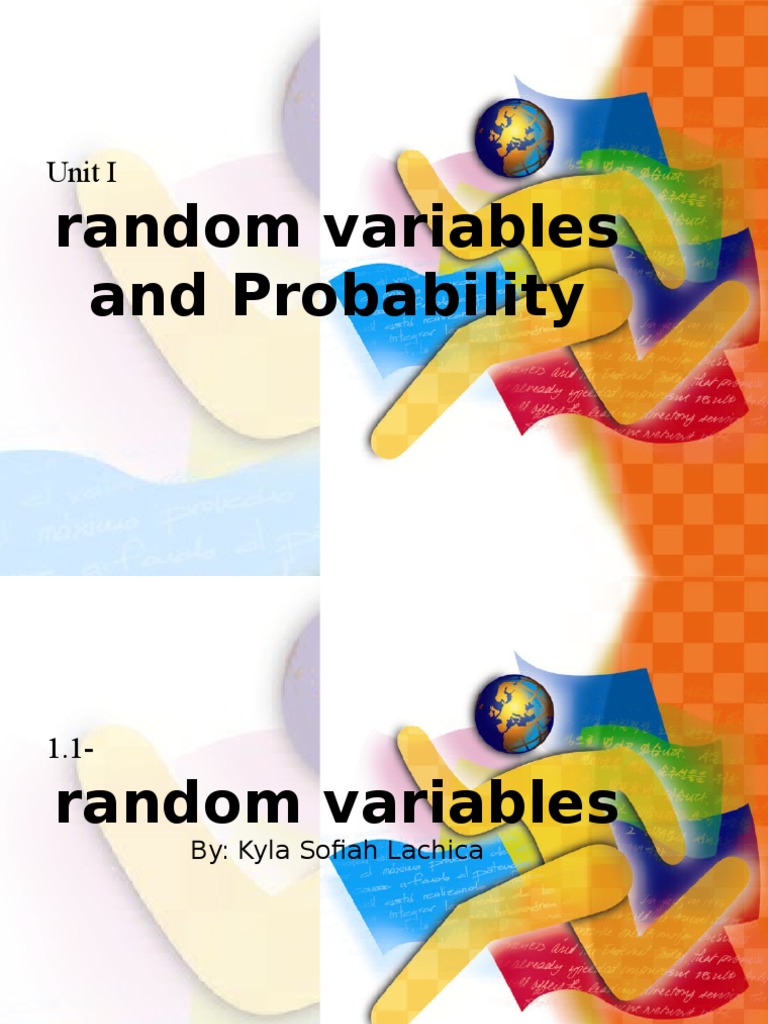 Math Presentation | PDF | Probability Distribution | Variance