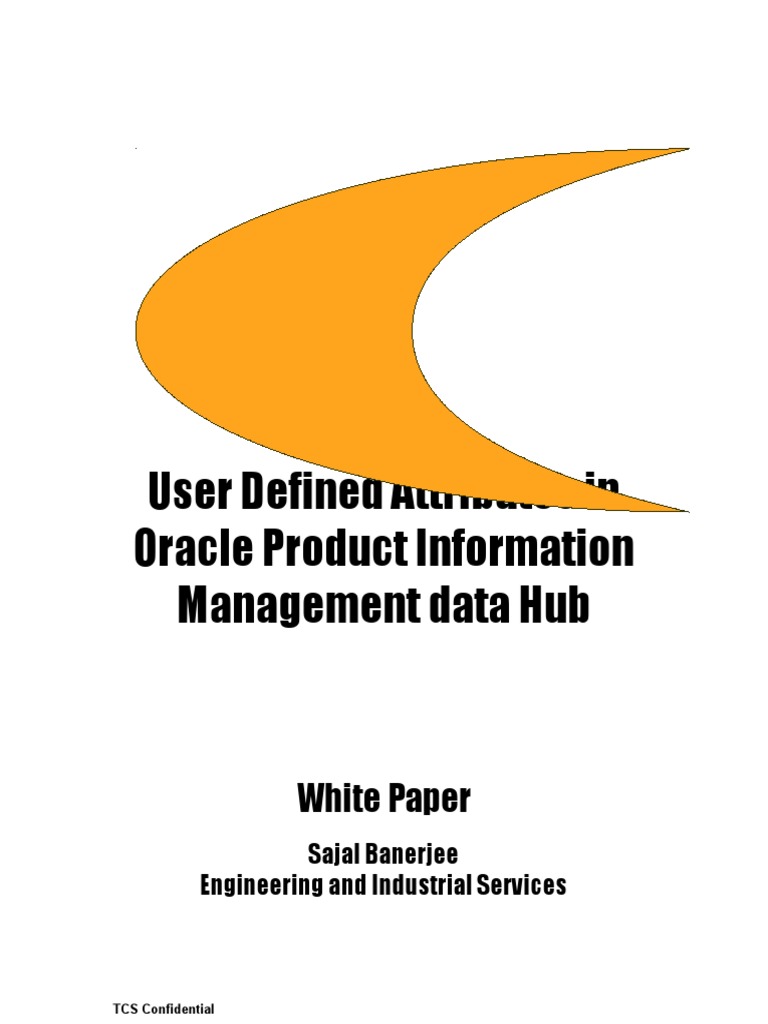 User Defined Attributes in Oracle PIM | PDF | Oracle Database | Oracle ...