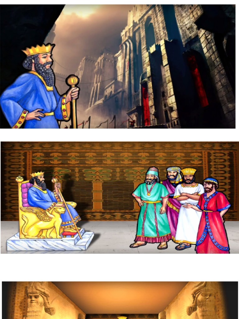 Historia Biblica de Sadrac Mesac y Abednego