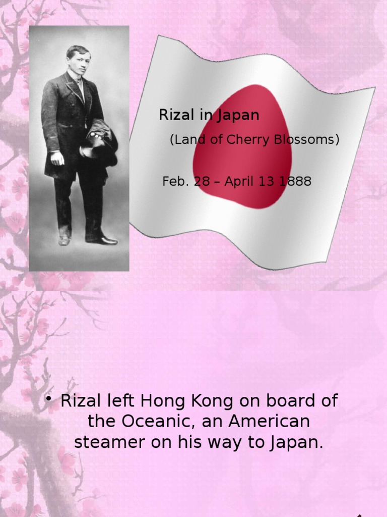 Rizal's 1888 Journey in Japan | PDF