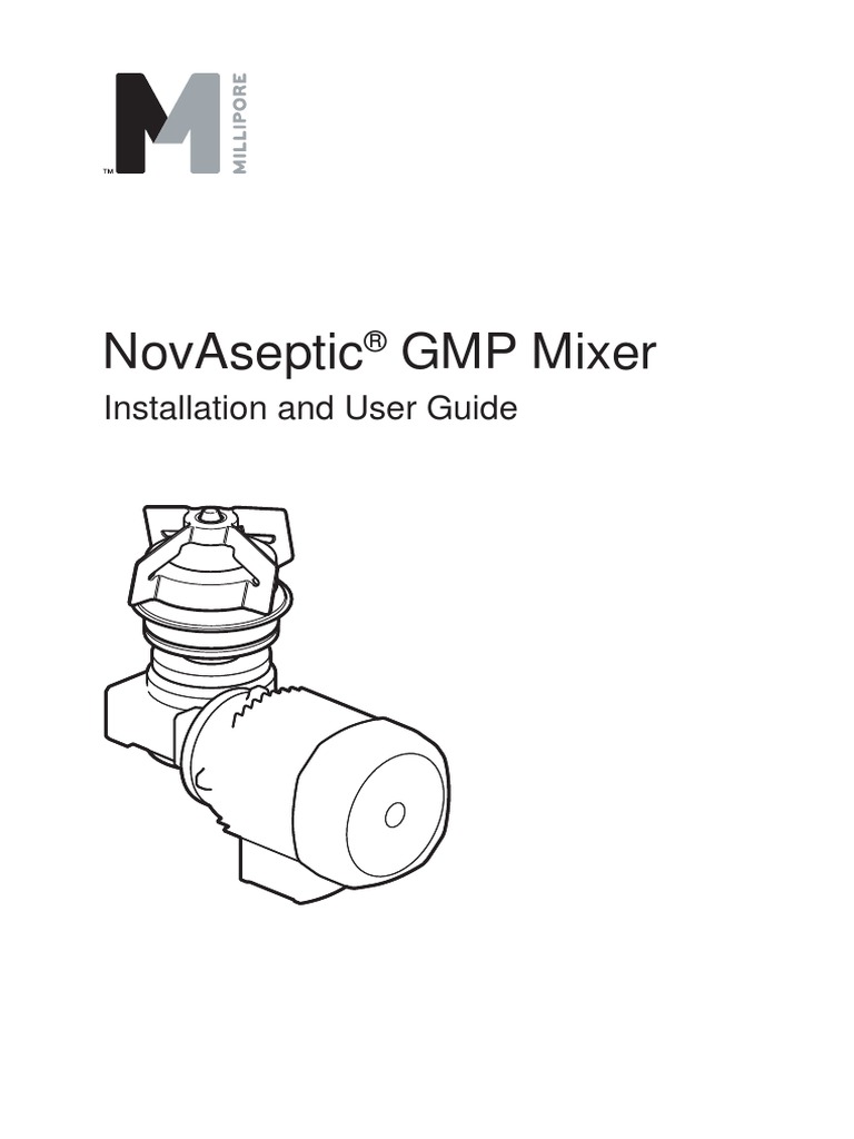 Novaseptic GMP Mixer | PDF | Electric Motor | Manufactured Goods