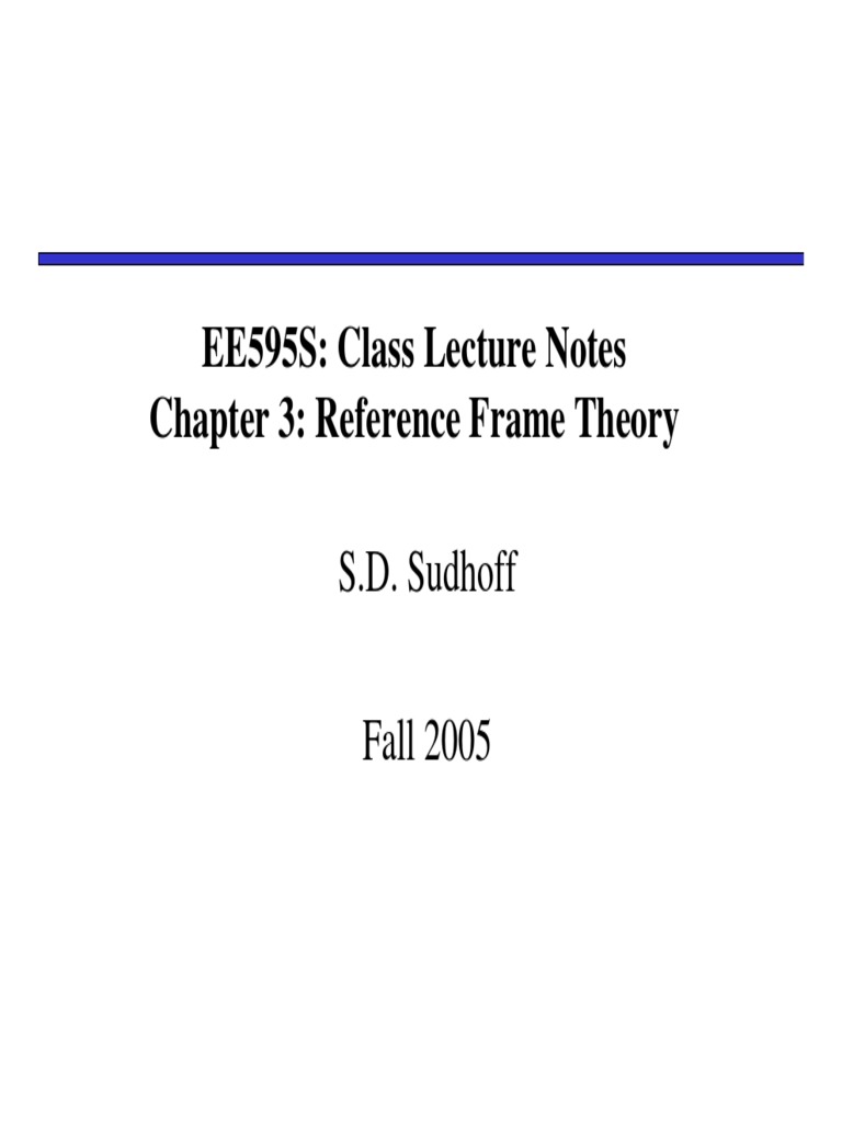 Reference Frame Theory | PDF | Electrical Network | Inductance
