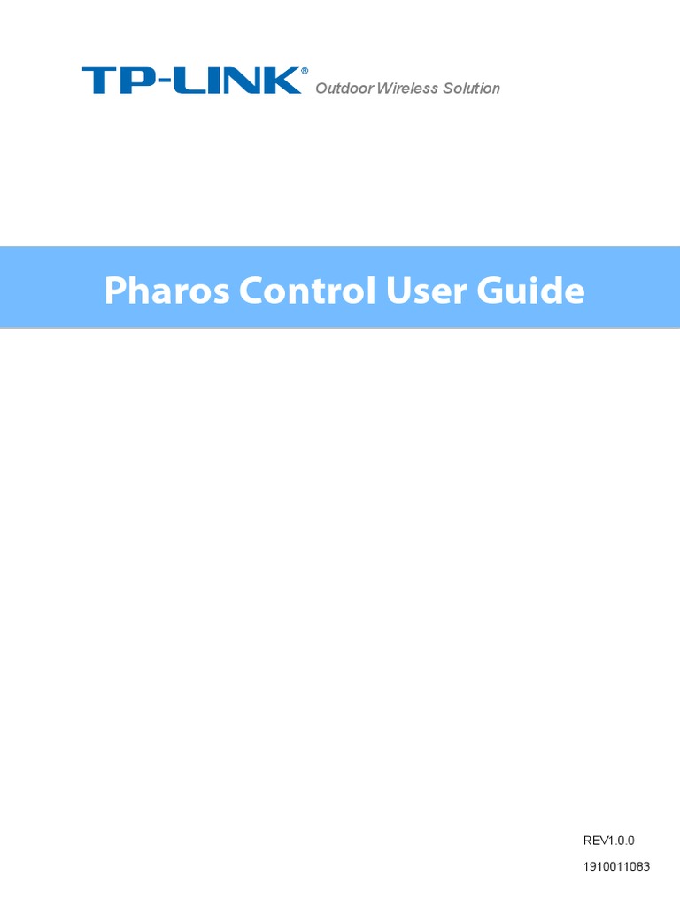 Pharos Control V1 UserGuide CPE210 | PDF | Computer File | Server (Computing)