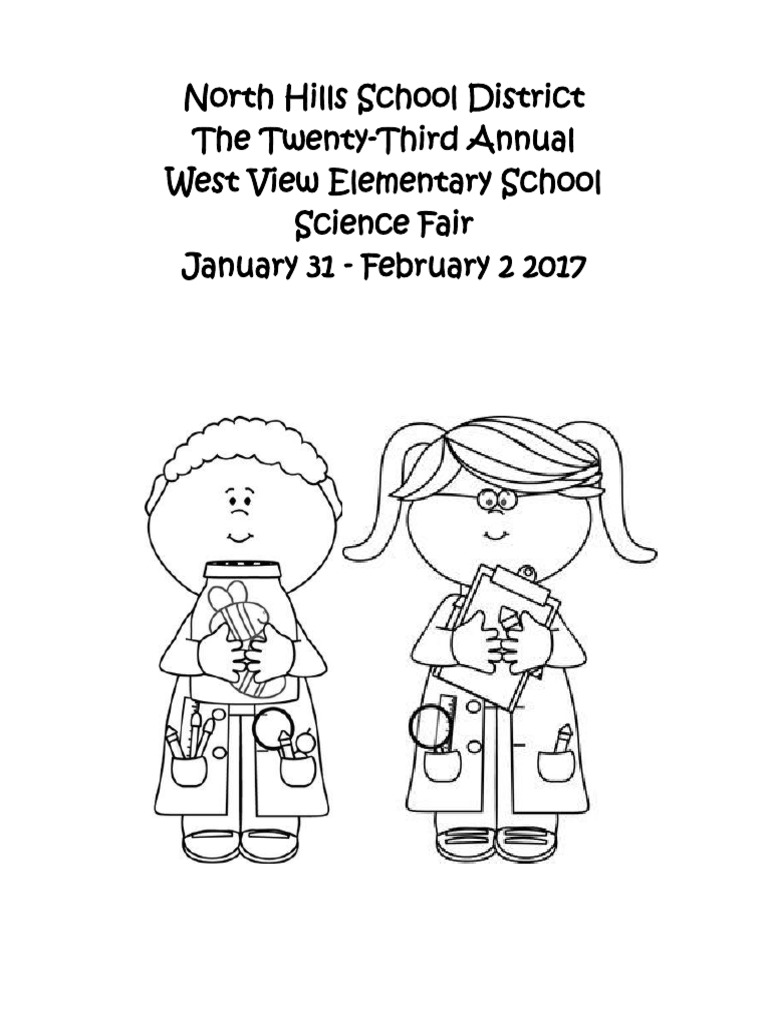 West View Elementary Science Fair Guide | PDF | Experiment | Scientific ...
