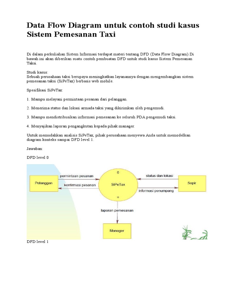 Studi Kasus DFD | PDF