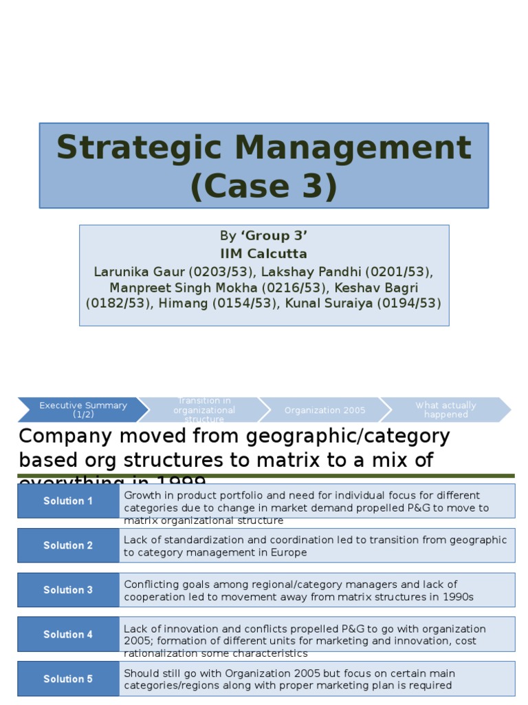 P&G Case | PDF | Brand | Private Label