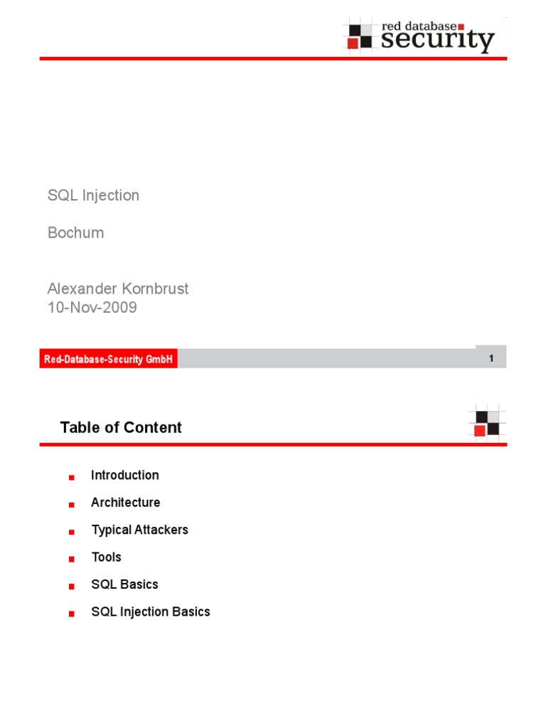 Hackpra09 Kornburst Advanced SQL Injection PDF | PDF | Sql | Oracle Database