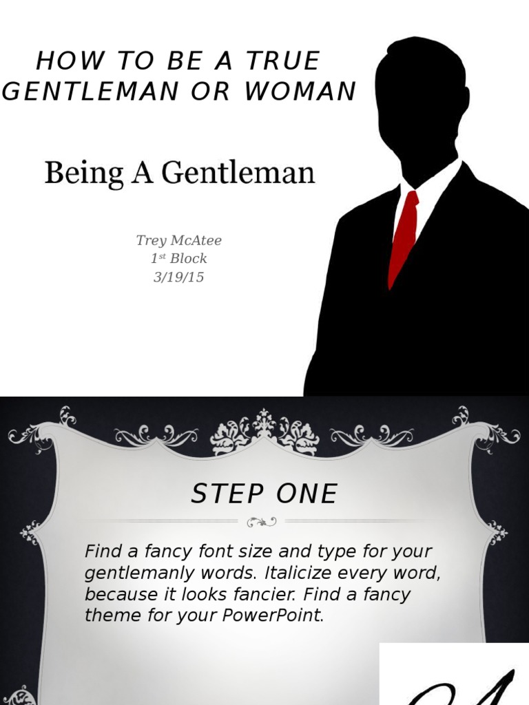 Gentleman | PDF