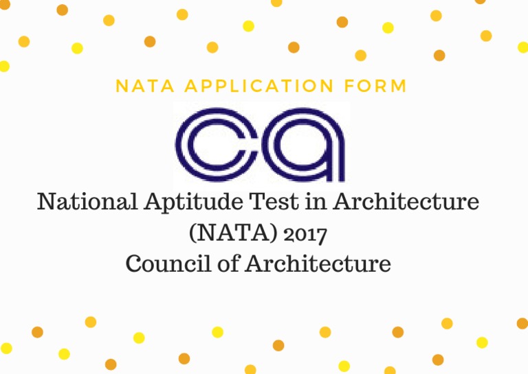 NATA Application Form | PDF | Technology & Engineering