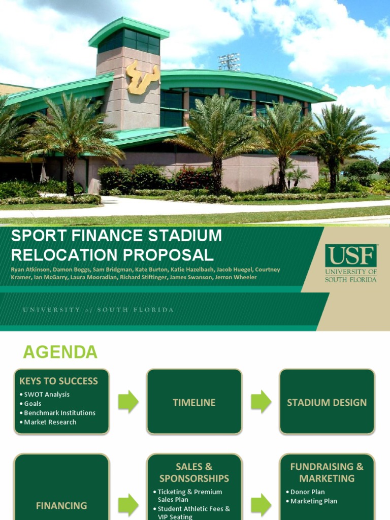 USF Stadium Development Proposal | PDF | Fundraising | Course Credit