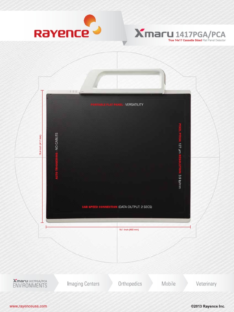 Flat Panel 1417 - RAYENCE | PDF