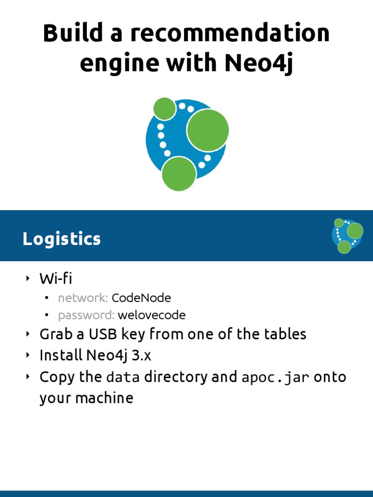 Modeling A Recommendation Engine Workshop | PDF | Database Index | String (Computer Science)