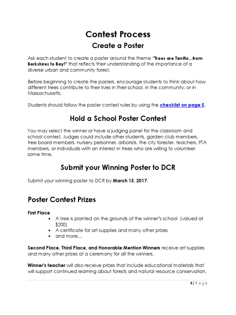 Contest Process | PDF