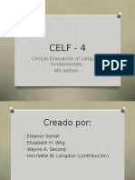 Manual Técnico CELF 5 Español | PDF