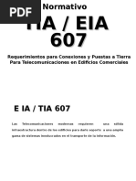 Norma ANSI TIA EIA 607 | PDF | Ingenieria Eléctrica | Telecomunicaciones