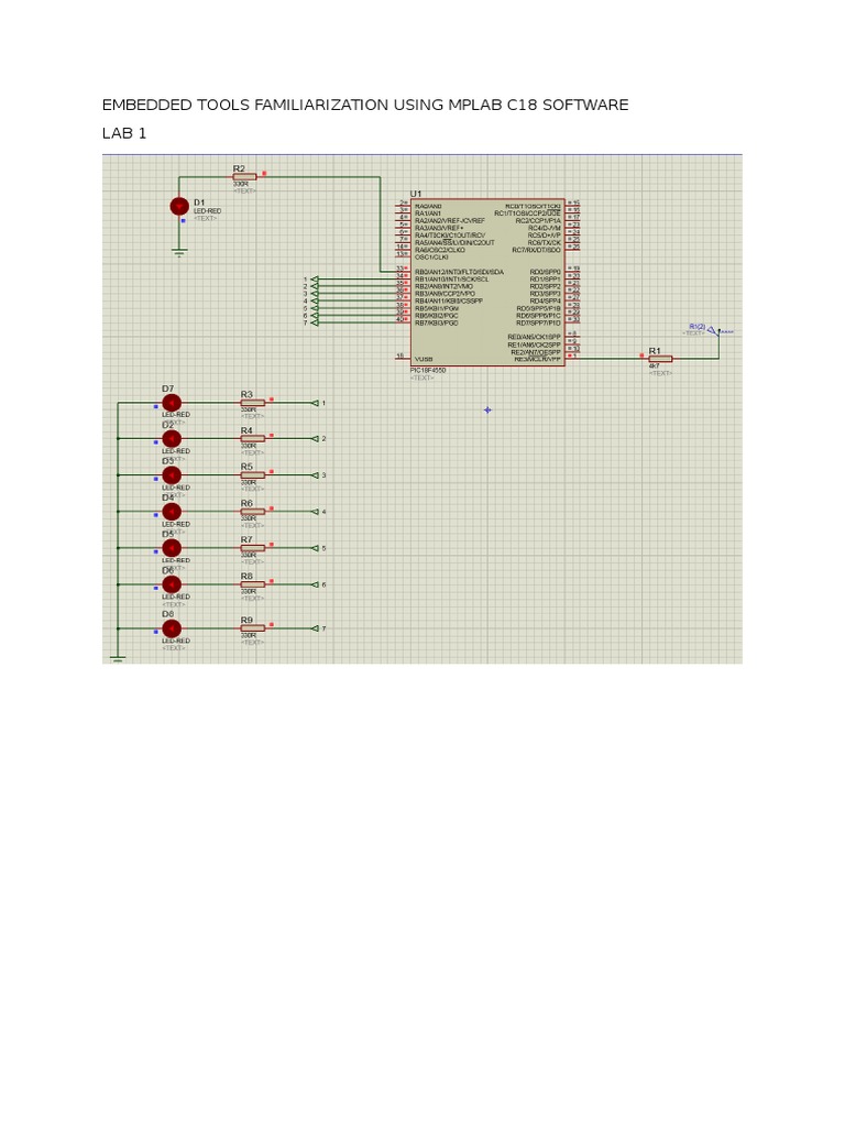 Embedded Tools Familiarization Using Mplab c18 Software | PDF