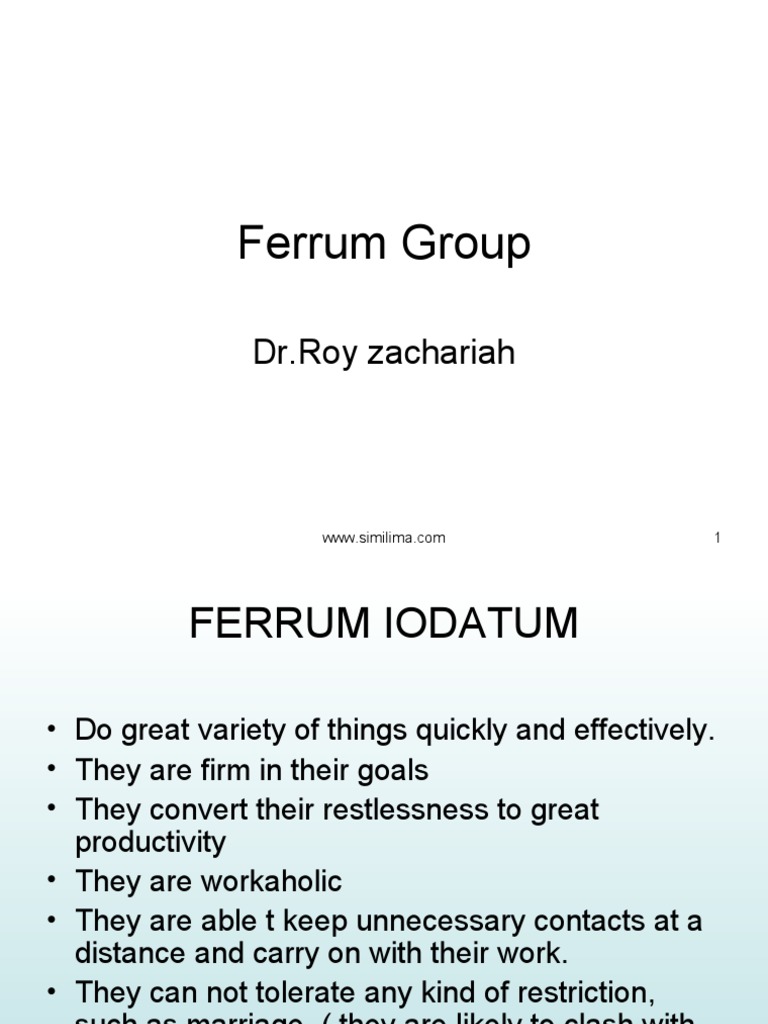 Ferrum Group | PDF | Clinical Psychology | Psychological Concepts