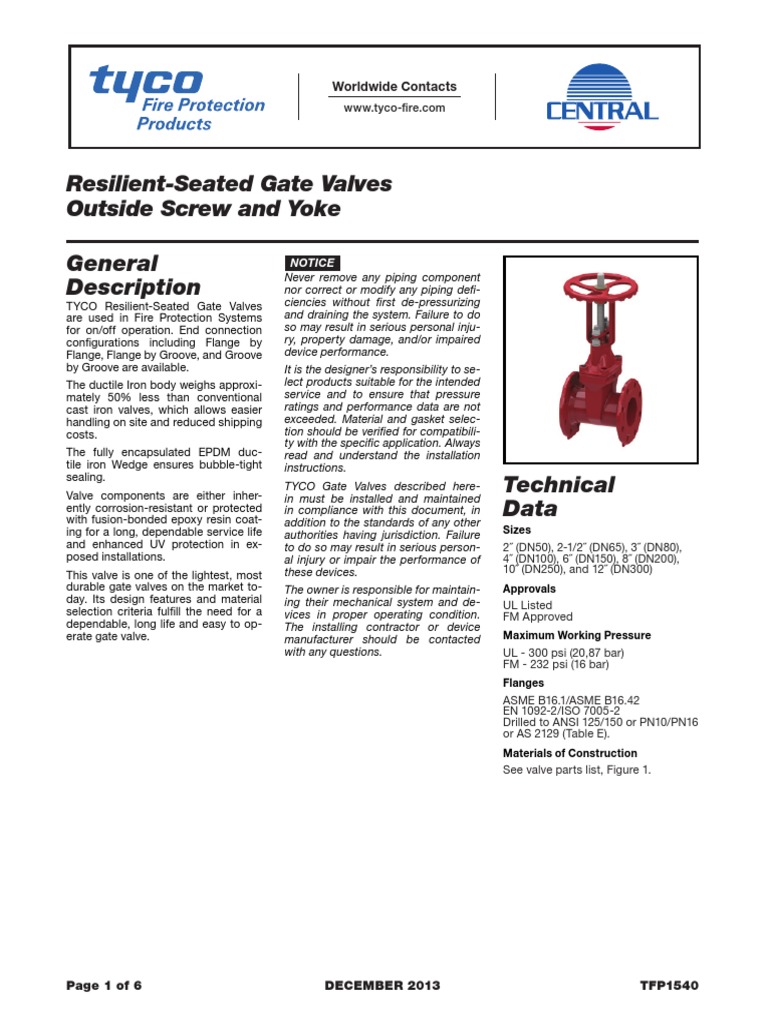 Gate Valve TMRX | PDF | Valve | Building Engineering