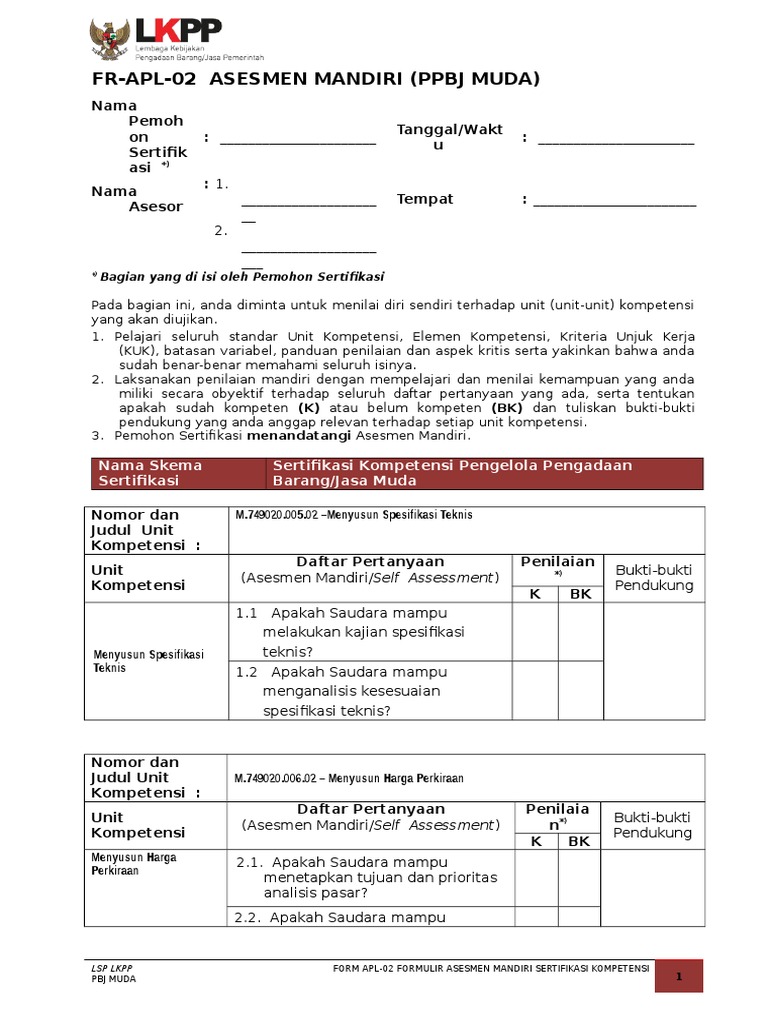 Form APL 02-Muda-09082016 | PDF