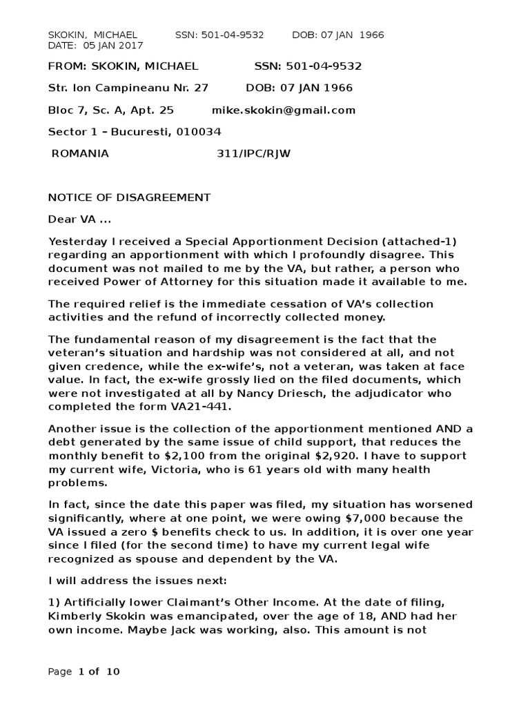 NOD To VA Once More | PDF | Government | Social Institutions