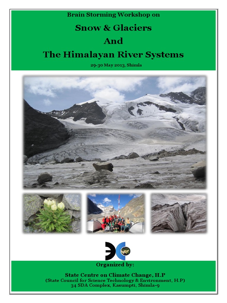Brainstorming Workshop On Snow & Glaciers and The Himalayan River ...