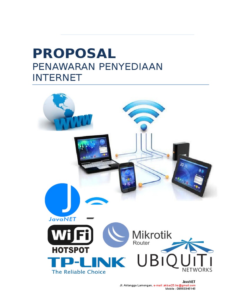 Proposal Hotspot Java NET | PDF | Bisnis | Komputer