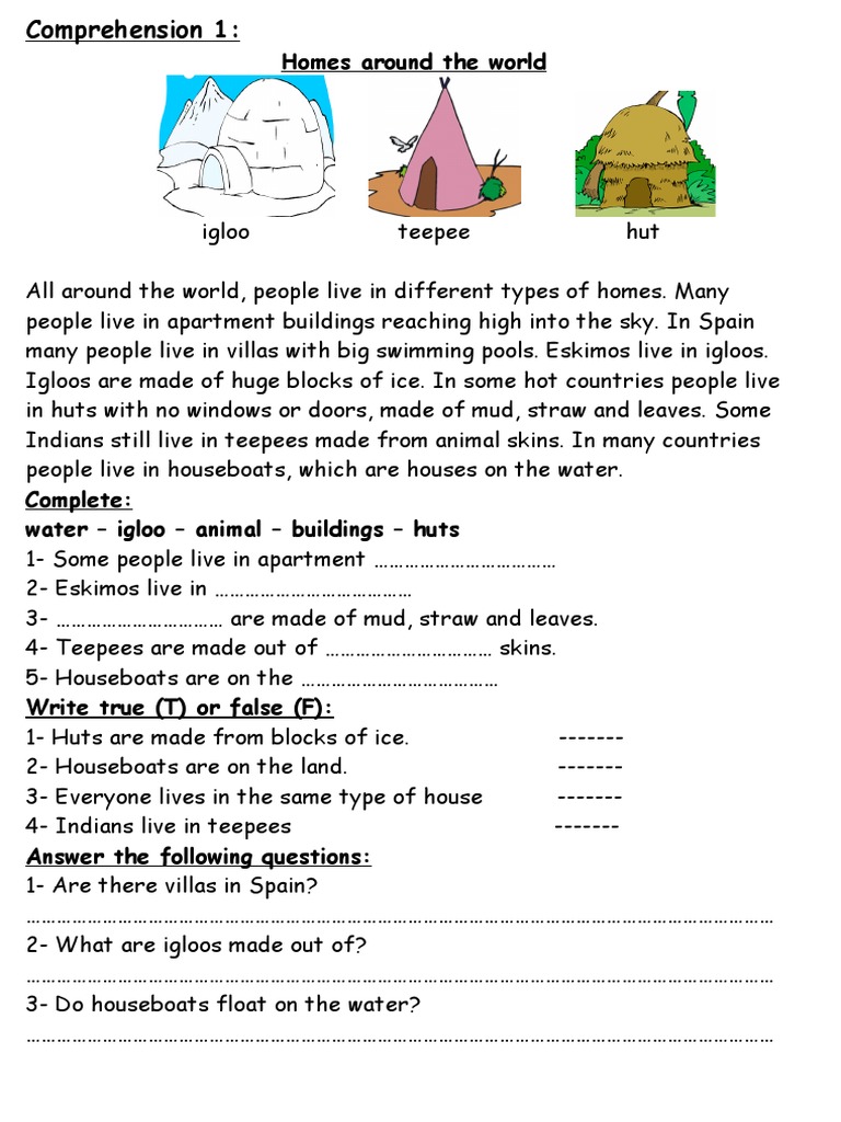 Homes Around World | PDF