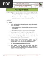 Paint Booth Checklist | PDF | Building Technology | Materials