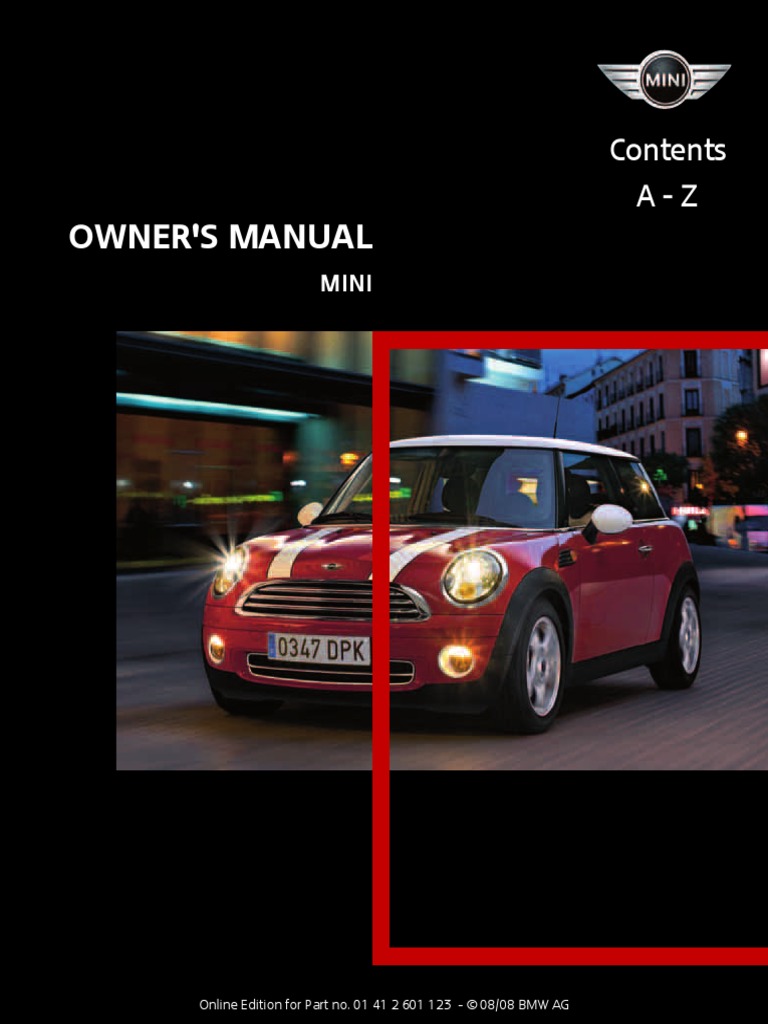 2009 MINI Cooper Hatchback PDF | PDF