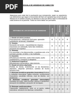 Cuestionario Gad 7 | PDF | Ansiedad | Trastornos mentales y conductuales
