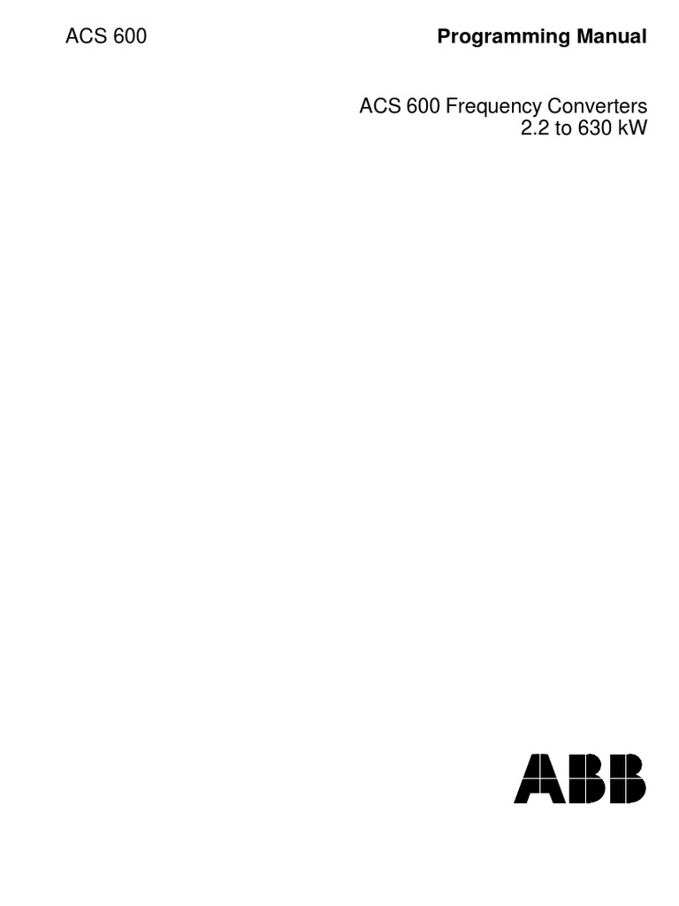 Programming Manual Abb Pdf Alternating Current Mains Electricity