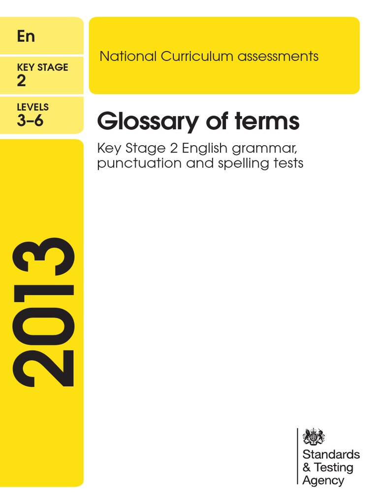Grammar Glossary of Terms | English Grammar | Verb | Free 30-day Trial ...
