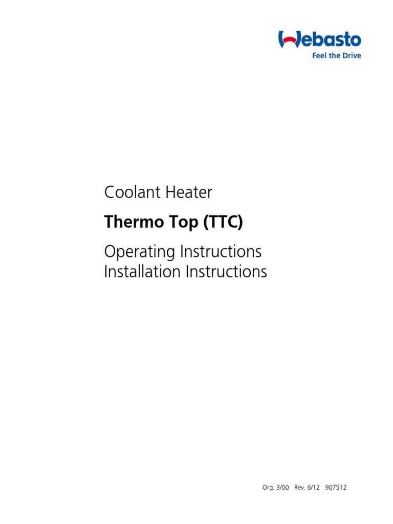 Thermo Top C | Download Free PDF | Hvac | Troubleshooting