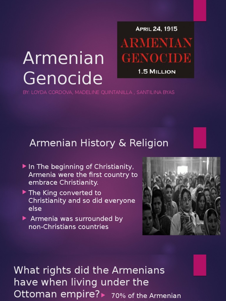 Armenian Genocide | PDF | Armenia | Armenians
