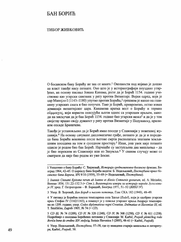 Živković Ban Boric | PDF