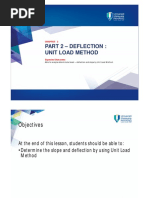 Unit Load Method - Done | PDF | Bending | Beam (Structure)