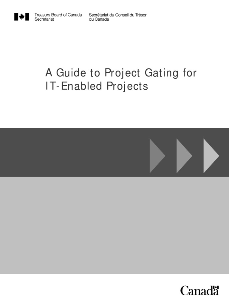 A Guide To Project Gating For IT-Enabled Projects | PDF | Project ...