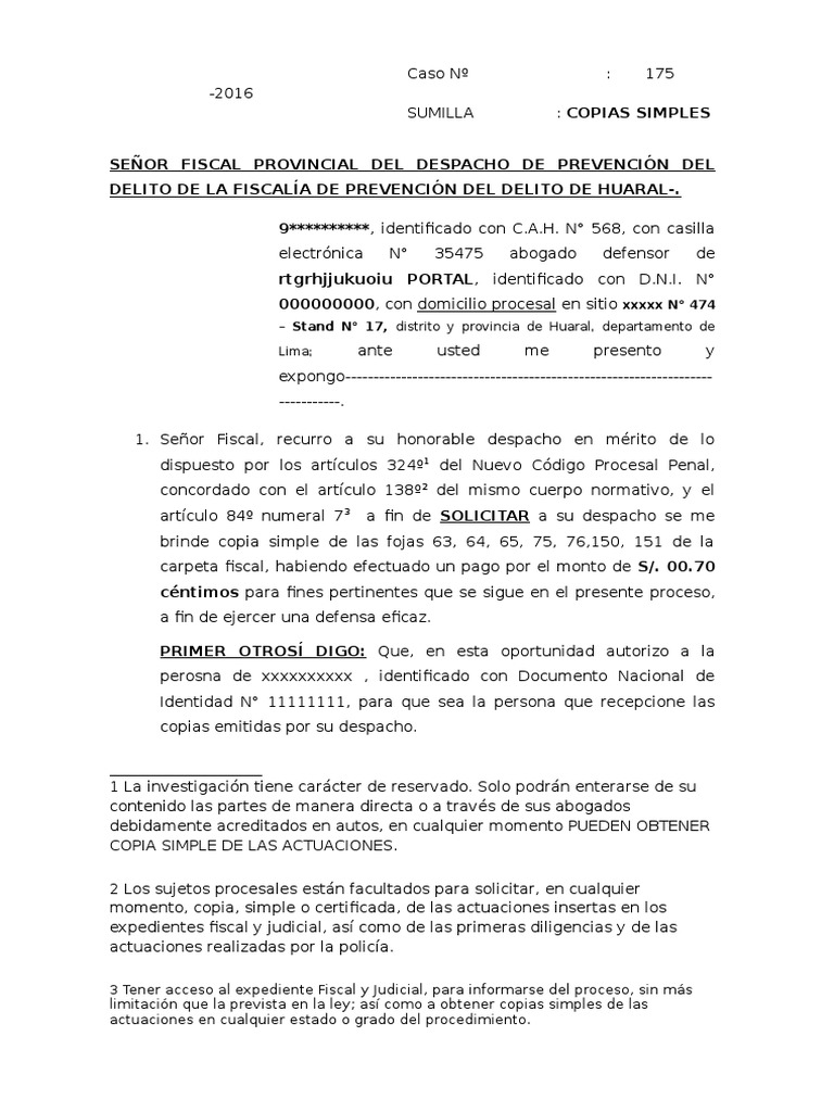 Copias Simples | PDF