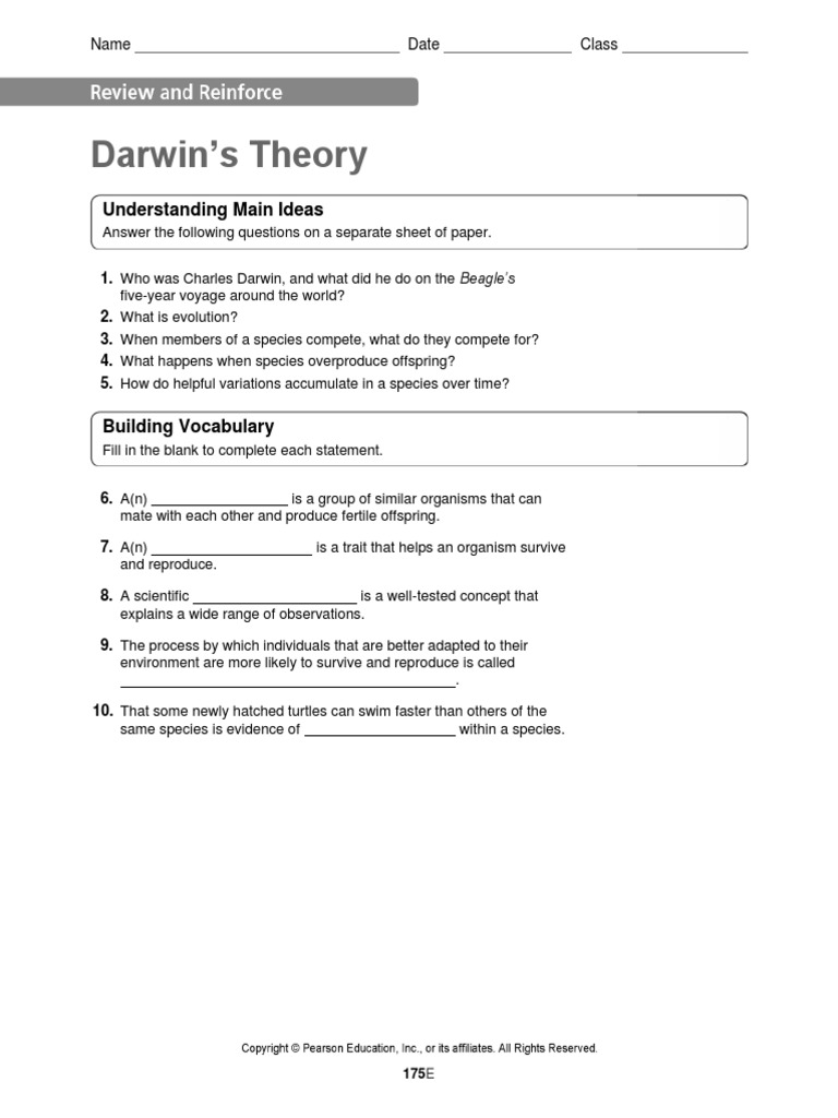 Chapter 6 Lesson 1 | PDF