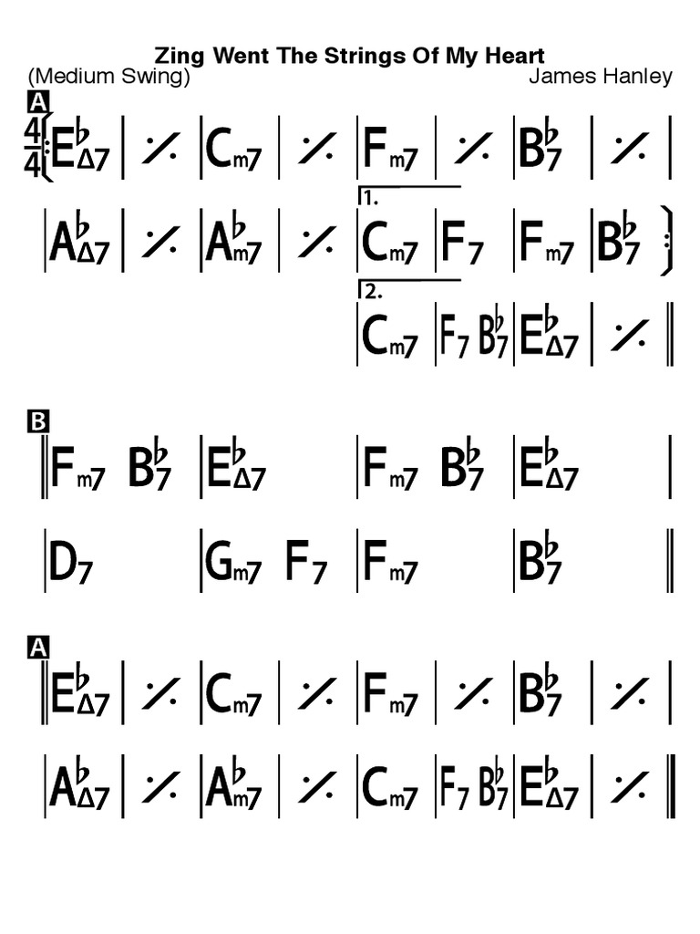 Zing Went The Strings of My Heart | PDF
