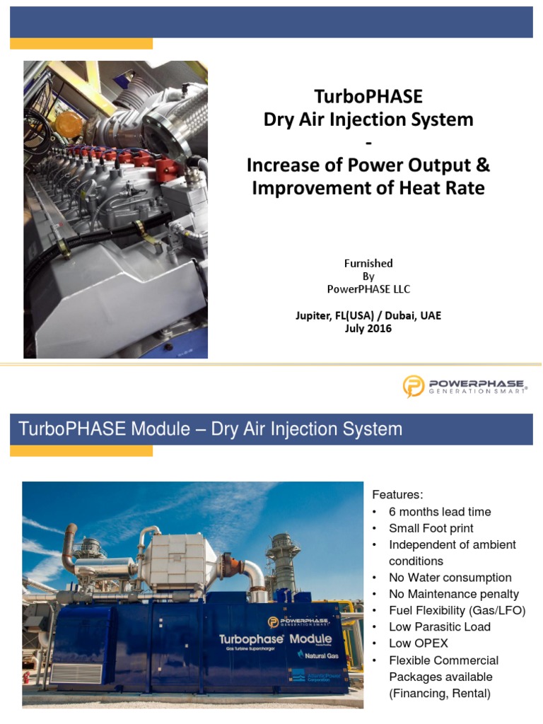 PowerPHASE Introduction | PDF | Gas Turbine | Gas Compressor