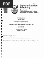 N3 Mechanotechnology November 2022 Question Paper | PDF | Bearing ...